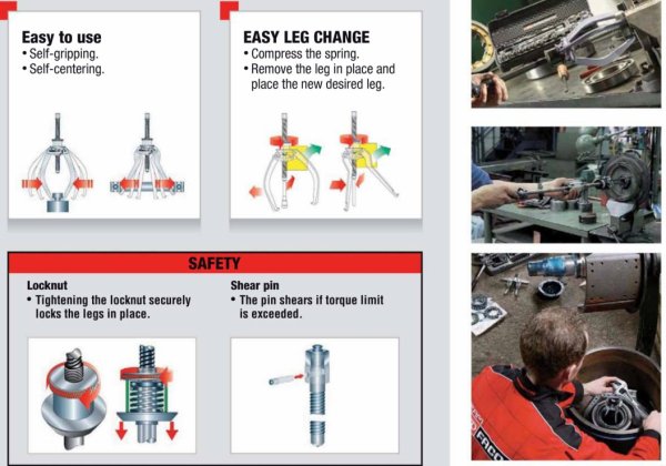 (U.306-180) -Outside Puller - 3/2 Leg System (1 available at this price)