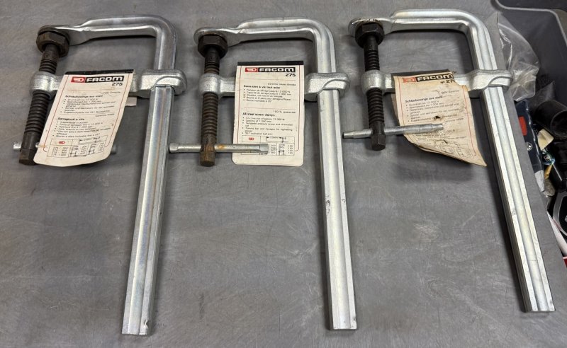 (275.300) - Power Series Screw Type Bar Clamp-300mm (12") (Facom/France)...